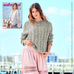 Anleitung 428/3, Oversized-Pullover aus Wool-Cotton von Junghans-Wolle