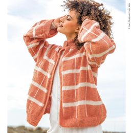 Anleitung 394/3, Jacke aus Soft Gratt&eacute; von Katia