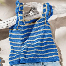 Anleitung 270/1, Top aus Recycle & Cotone von Junghans-Wolle
