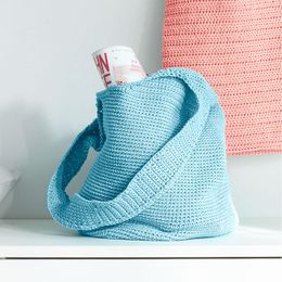 Anleitung 010/2, H&auml;keltasche aus Recycle & Cotone von Junghans-Wolle
