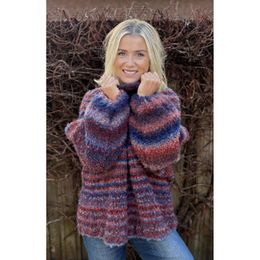 Pro Lana Anleitung 253/5, Rollkragenpullover aus Bulky Boucl&eacute; von BellaLana