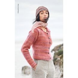Anleitung 264/5, Jacke aus Fashion Meri Mohair Print von Rico Design