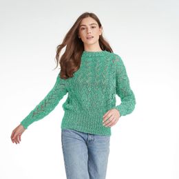 Anleitung 031/3, Pullover aus Contrato von Junghans-Wolle
