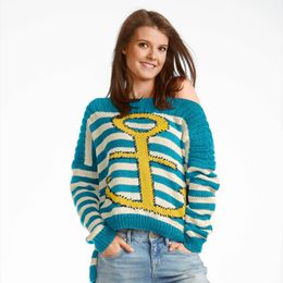 Anleitung 053/4, Pullover aus Cotonara von Junghans-Wolle