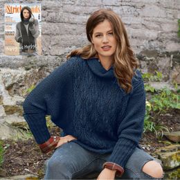 Anleitung 385/8, Poncho aus Merino-Cotton von Junghans-Wolle