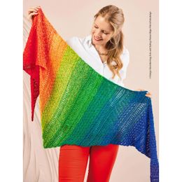 Anleitung 076/5, Quer geh&auml;keltes Tuch aus Bobbel Cotton XXL von Woolly Hugs