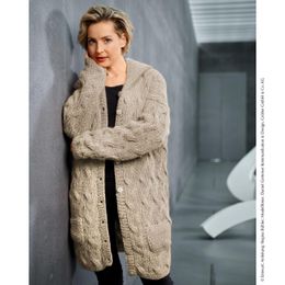 Anleitung 437/3, Long-Jacke aus Merino Super Kid von Pro Lana