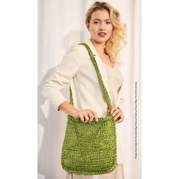 Anleitung 213/5, Tasche aus Leder Look Glitter von Woolly Hugs