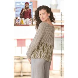 Anleitung 115/6, Pulli mit Rundpasse und Jacquardmuster aus Wool-Cotton von Junghans-Wolle