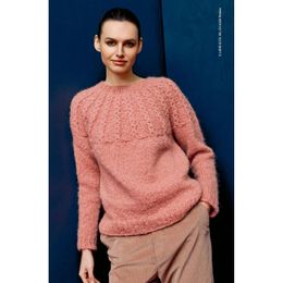 Anleitung 234/5, Pullover &bdquo;Top-Down&ldquo; aus Baby Lama von Lang Yarns