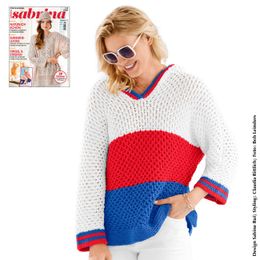 Anleitung 044/2, Kapuzenpullover aus Cotonara von Junghans-Wolle