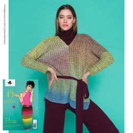 Anleitung 426/2, Poncho aus Alpaka Zauber Plus von Schoppel Wolle