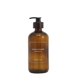 Chic Antique Flasche Spender mit Pumpe Conditioner Aufschrift H21,5/&Oslash; 7,5 cm 500 ml skandinavische Deko Online Shop