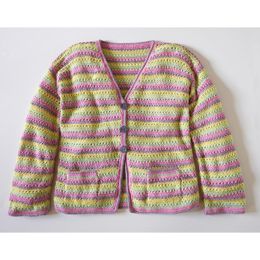 Anleitung 001/6, H&auml;keljacke aus Brillianto von Junghans-Wolle