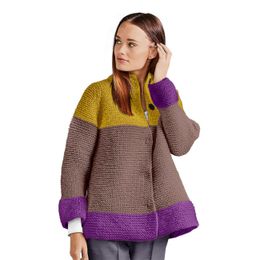 Anleitung 436/0, Jacke aus Merino Dick von Junghans-Wolle