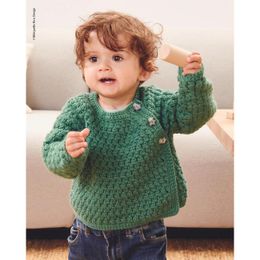 Anleitung 115/5, Baby-H&auml;keljacke aus Baby Dream dk Uni von Rico Design