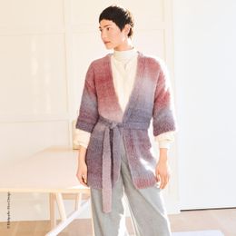 Anleitung 472/3, Cardigan aus Fashion Alpaca Superfine Heavens von Rico Design
