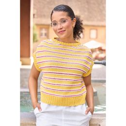 Anleitung 061/6, Pulli, Top-Down aus Basic Cotton von Pro Lana