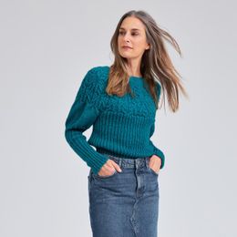 Anleitung 176/3, Pullover aus Nuovo Merino 180 von Junghans-Wolle