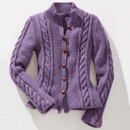 Anleitung 815/3, Damenjacke aus Landwolle von Junghans-Wolle