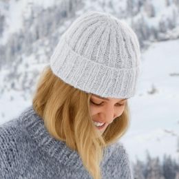 Anleitung 316/1, Damen-M&uuml;tze aus Honor von WOOLADDICTS by Lang Yarns