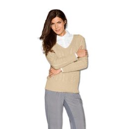 Anleitung 132/5, Damenpullover aus Cotonia II von Junghans-Wolle