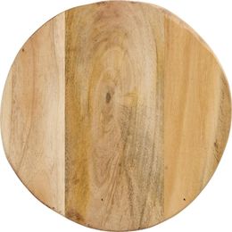 IB Laursen Dekobrett, Kerzentablett aus Holz Unika &Oslash; 20 cm skandinavische Deko Online Shop