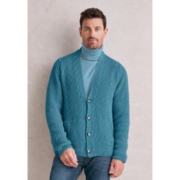 Anleitung 455/4, Raglan-Herrenjacke aus Merino-Cotton von Junghans-Wolle