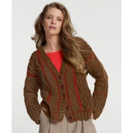 Anleitung 249/4, Jacke aus Aerea von Junghans-Wolle