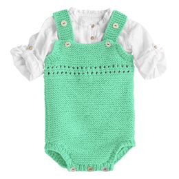 Anleitung 401/3, Babystrampler aus Nuovo Merino 120 von Junghans-Wolle
