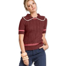 Anleitung 073/7, Damenpulli, 2-f&auml;dig aus Seidana von Junghans-Wolle