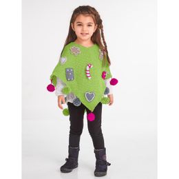 Anleitung 517/3, Kinder-Poncho aus Poco von Junghans-Wolle
