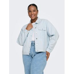 Only sheego Gro&szlig;e Gr&ouml;&szlig;en Jeansjacke, ballad blue, Gr&ouml;&szlig;e 44 - Damen
