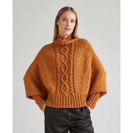 Anleitung 305/5, Poncho-Pullover aus Punktino von Junghans-Wolle