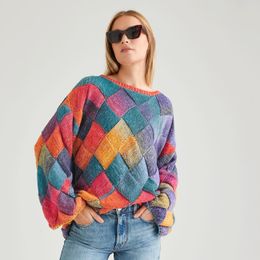 Anleitung 023/4, Oversize-Pulli aus Pinterella von Junghans-Wolle