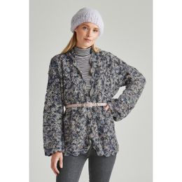 Anleitung 170/5, H&auml;keljacke aus Merino-Print von Junghans-Wolle