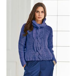 Anleitung 314/4, Rollkragenpullover, 2-f&auml;dig aus Merino Dick und Aerea von Junghans-Wolle