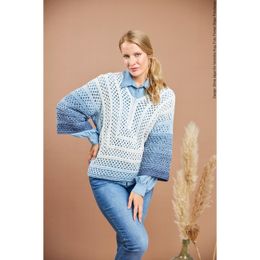 Anleitung 075/4, H&auml;kel-Tunika aus Bobbel Cotton von Woolly Hugs