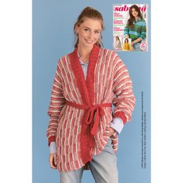 Anleitung 090/5, Quergestrickte Jacke aus Peru von Junghans-Wolle