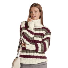 Anleitung 308/0, Rollkragenpullover aus Landwolle von Junghans-Wolle