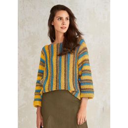 Anleitung 020/5, Fledermaus&auml;rmel-Pullover aus Bandana von Junghans-Wolle