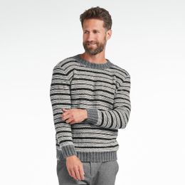Anleitung 436/2, Herrenpullover aus Monello-175 Uni von Junghans-Wolle