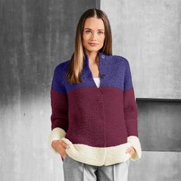 Anleitung 391/7, Jacke aus Merino Dick von Junghans-Wolle