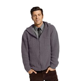 Anleitung 211/4, Herrenjacke aus Merino-Classic von Junghans-Wolle