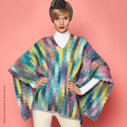 Anleitung 265/0, Poncho aus Zauberball St&auml;rke 6 von Schoppel Wolle