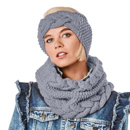 Anleitung 355/0, Loop und Stirnband aus Merino Dick von Junghans-Wolle