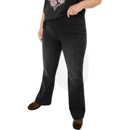 Only sheego Gro&szlig;e Gr&ouml;&szlig;en Jeansleggings, washed black, Gr&ouml;&szlig;e 54 - Damen