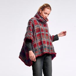 Anleitung 379/3, Poncho Cape aus Monello-90 Color und Monello-90 Uni von Junghans-Wolle