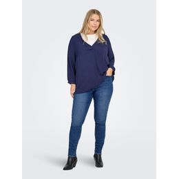 Only sheego Gro&szlig;e Gr&ouml;&szlig;en Skinny-fit-Jeans, medium blue denim, Gr&ouml;&szlig;e 54 - Damen