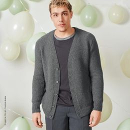 Anleitung 266/3, Herrenjacke aus Lambswool von Lang Yarns